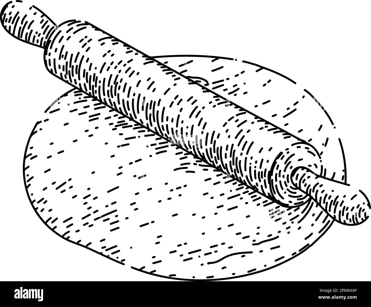 dough flour sketch hand drawn vector Stock Vector Image & Art - Alamy