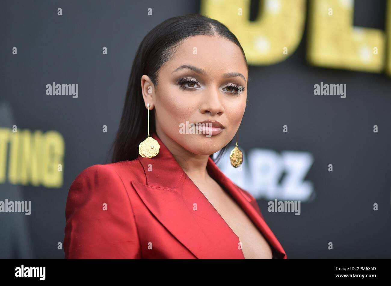 Jaylen Barron arrives at the premiere of "Blindspotting" on Tuesday ...