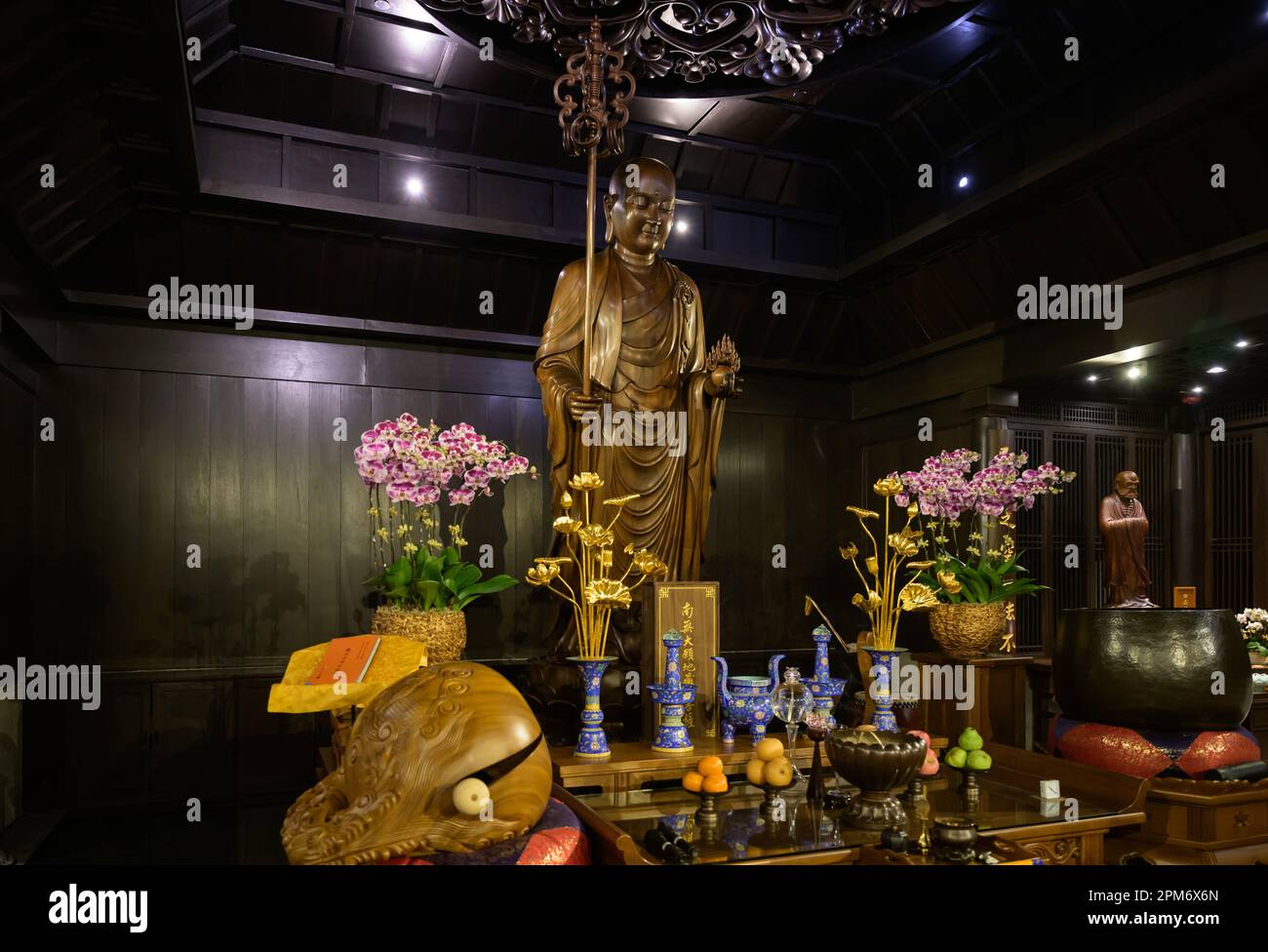 HONG KONG SAR,CHINA. APRIL 11th, 2023. Tsz Shan Monastery. The Great ...