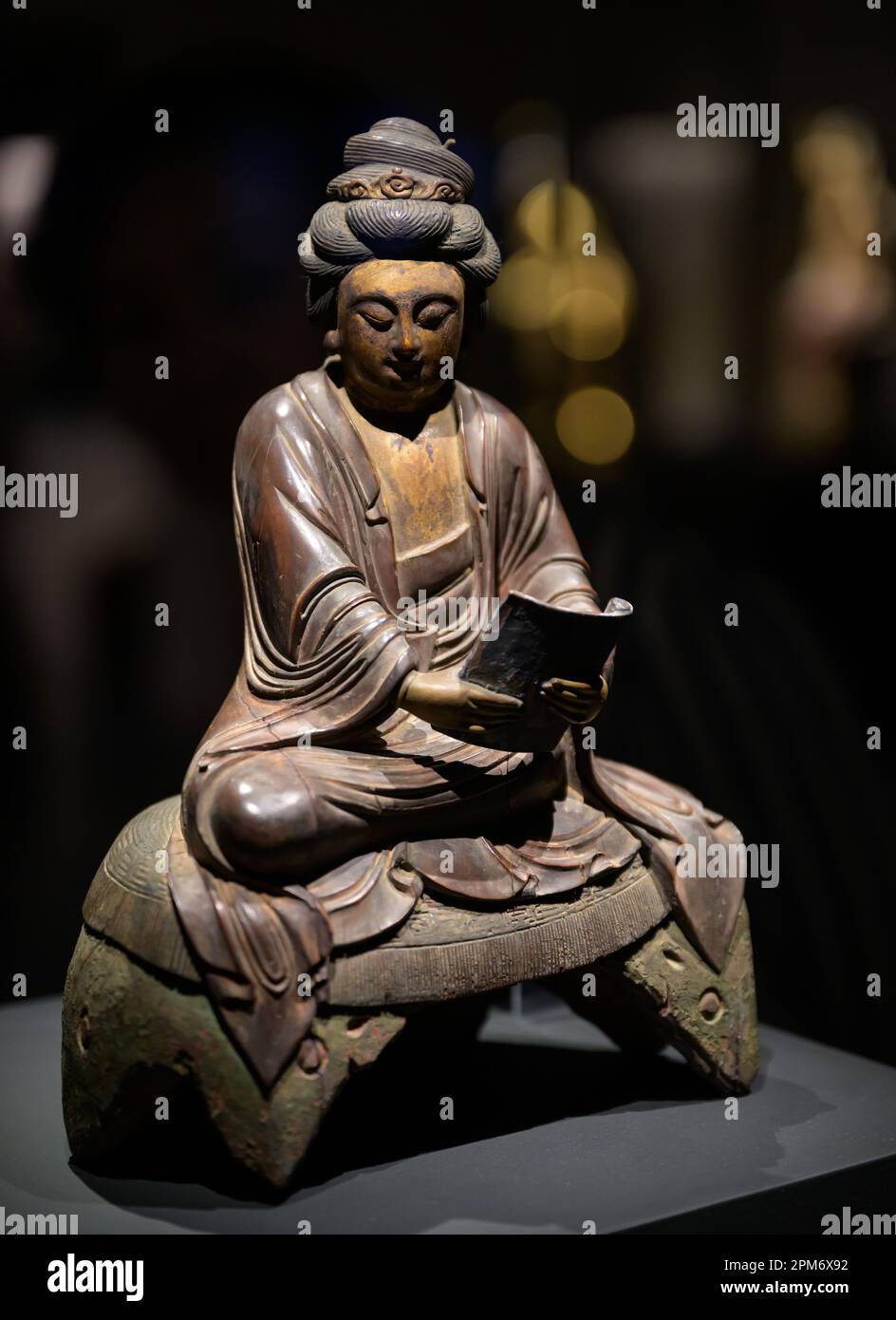 HONG KONG SAR,CHINA. APRIL 11th, 2023. Tsz Shan Monastery.Buddhist Art Museum underneath the ...