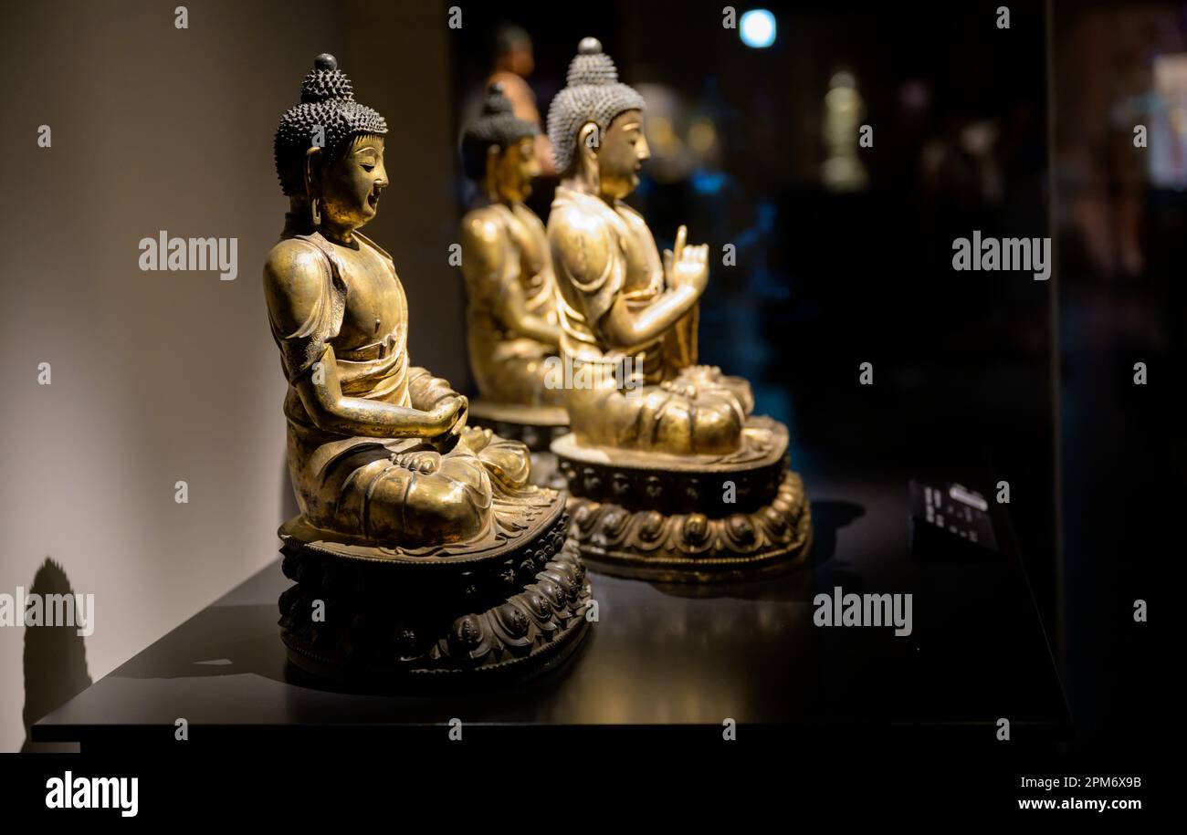 HONG KONG SAR,CHINA. APRIL 11th, 2023. Tsz Shan Monastery.Buddhist Art ...