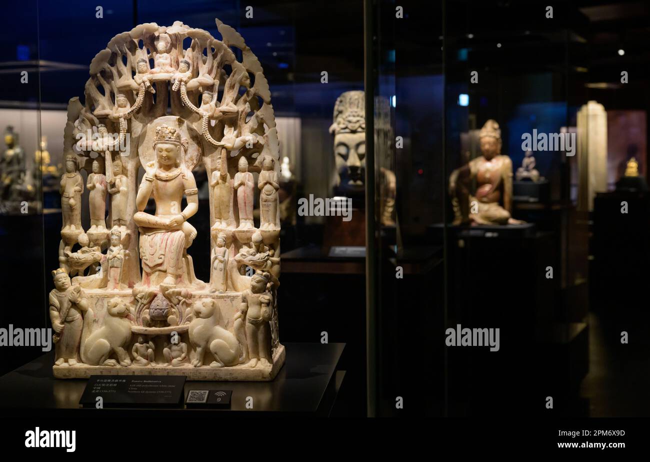 HONG KONG SAR,CHINA. APRIL 11th, 2023. Tsz Shan Monastery.Buddhist Art ...