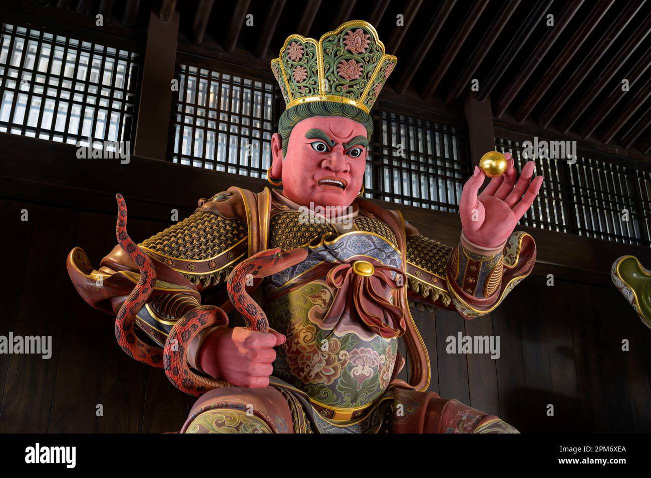 HONG KONG SAR,CHINA. APRIL 11th, 2023. Tsz Shan Monastery. Maitreya ...