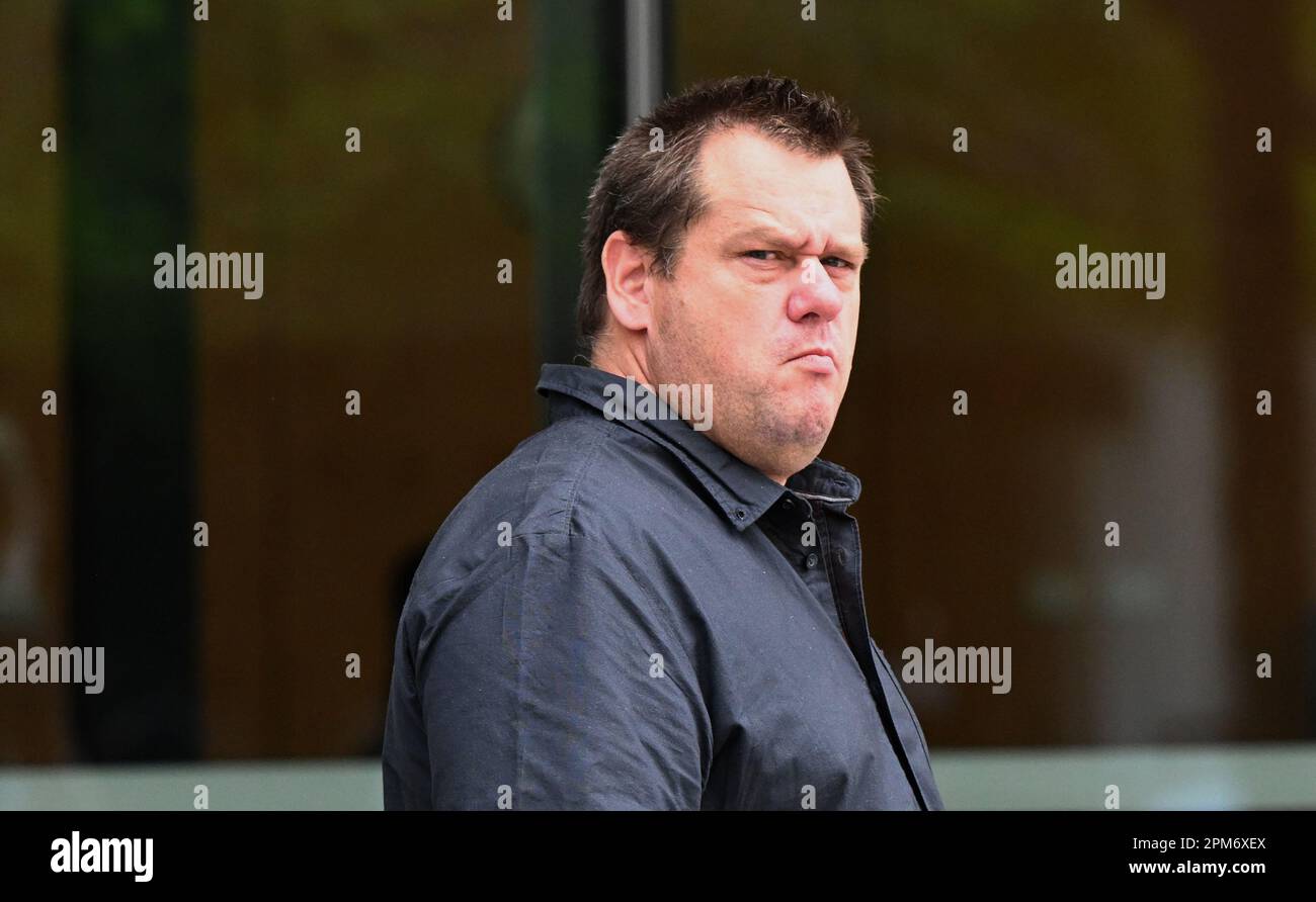 Mark Troy Duce is seen outside the Brisbane Supreme Court in Brisbane ...