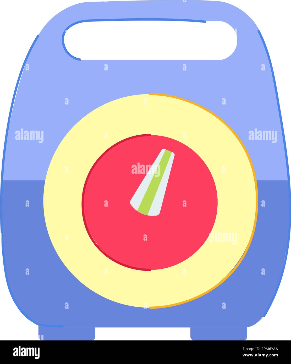 food kitchen timer cartoon vector illustration Stock Vector Image & Art ...