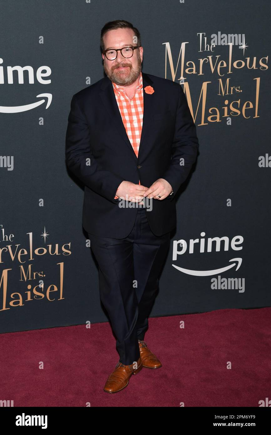 New York, USA. 11th Apr, 2023. Michael Cyril attends "The Marvelous Mrs ...