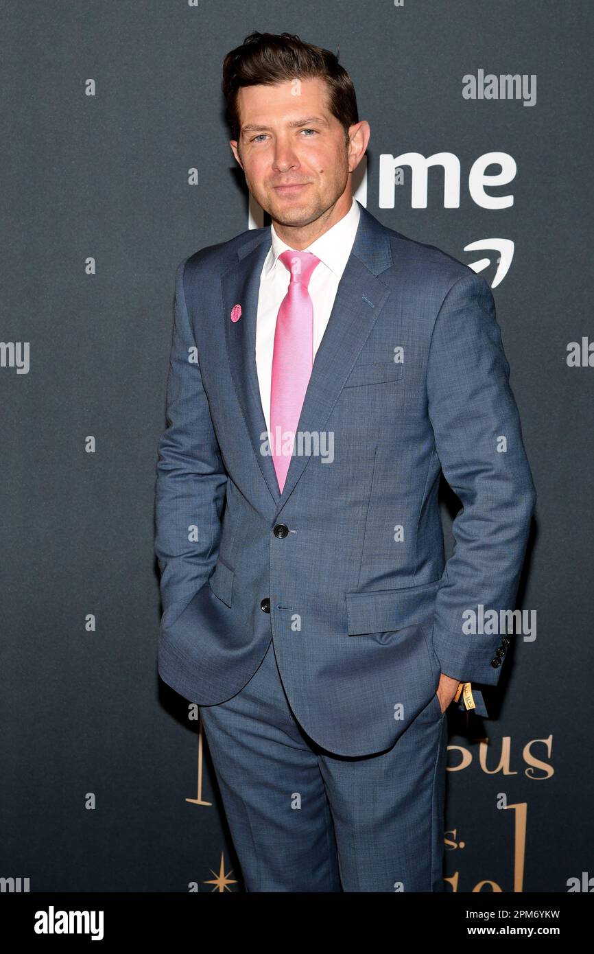 New York, USA. 11th Apr, 2023. Joel Johnstone attends "The Marvelous ...