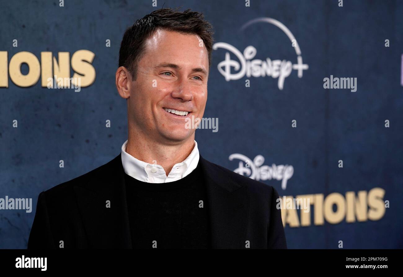 Showrunner/executive producer Patrick Costello poses at the premiere of ...