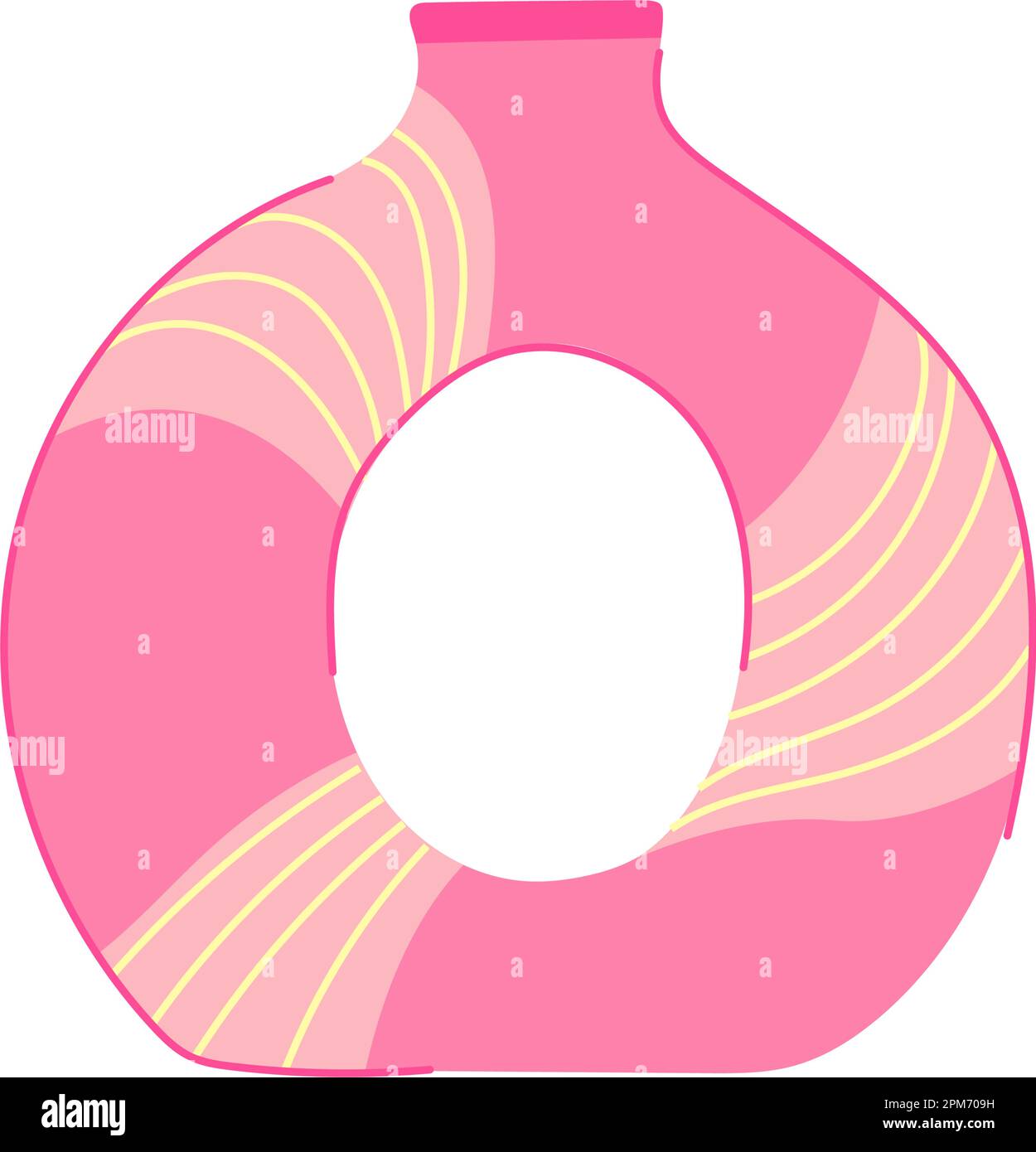 plant vase flower cartoon vector illustration Stock Vector Image & Art ...