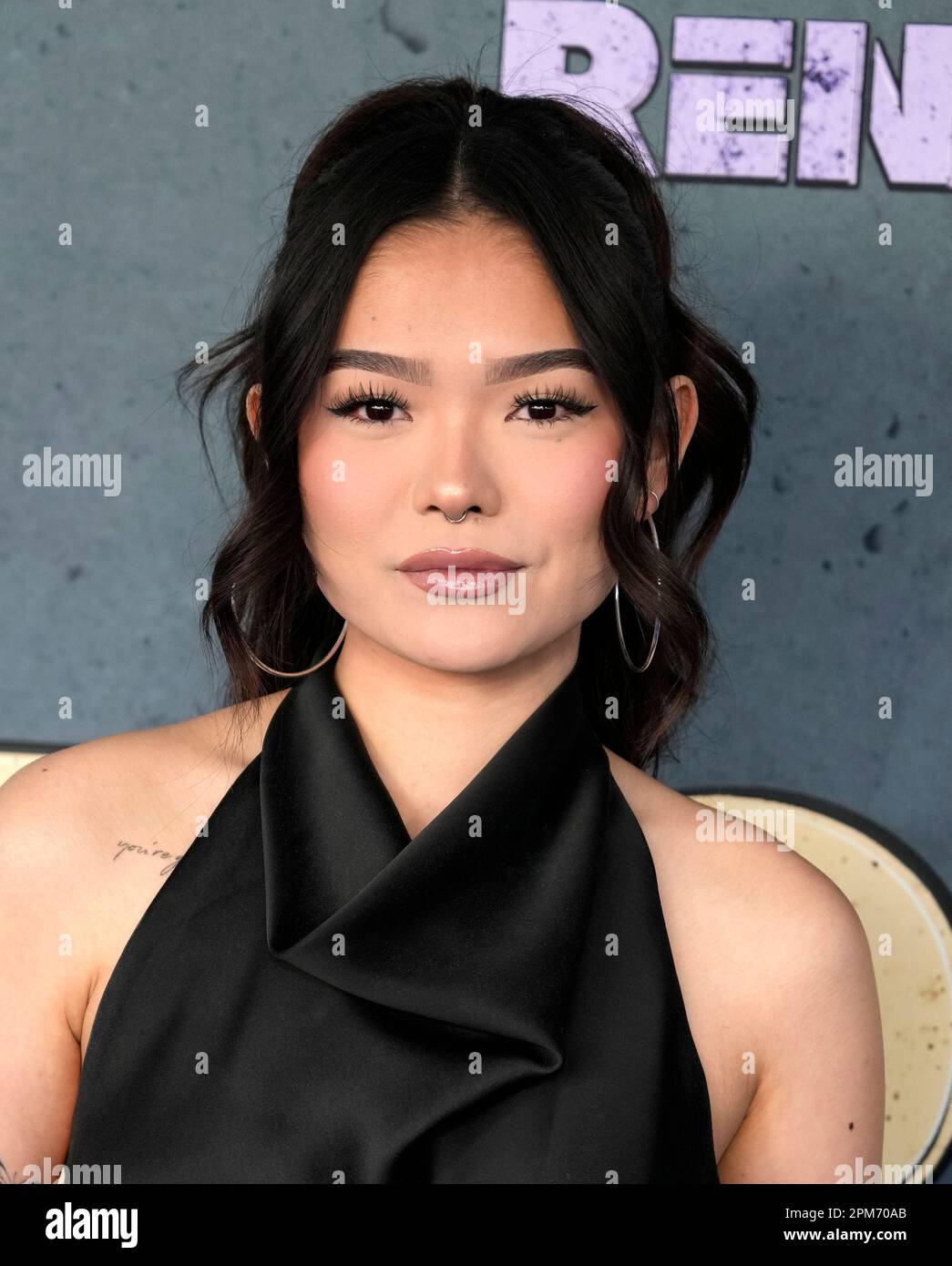 Lisa Yamada poses at the premiere of the four-part Disney+ docuseries ...