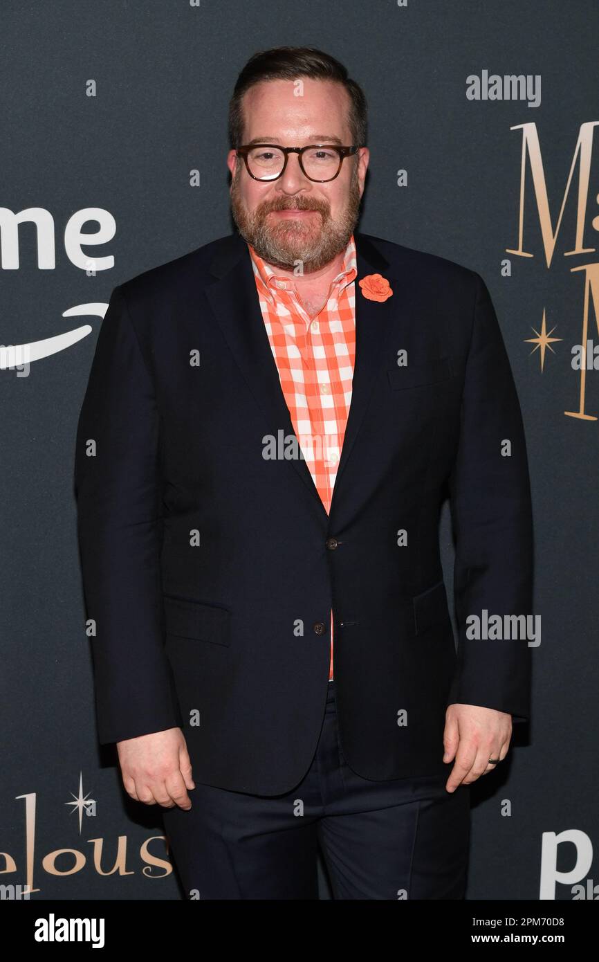 New York, USA. 11th Apr, 2023. Michael Cyril attends "The Marvelous Mrs ...