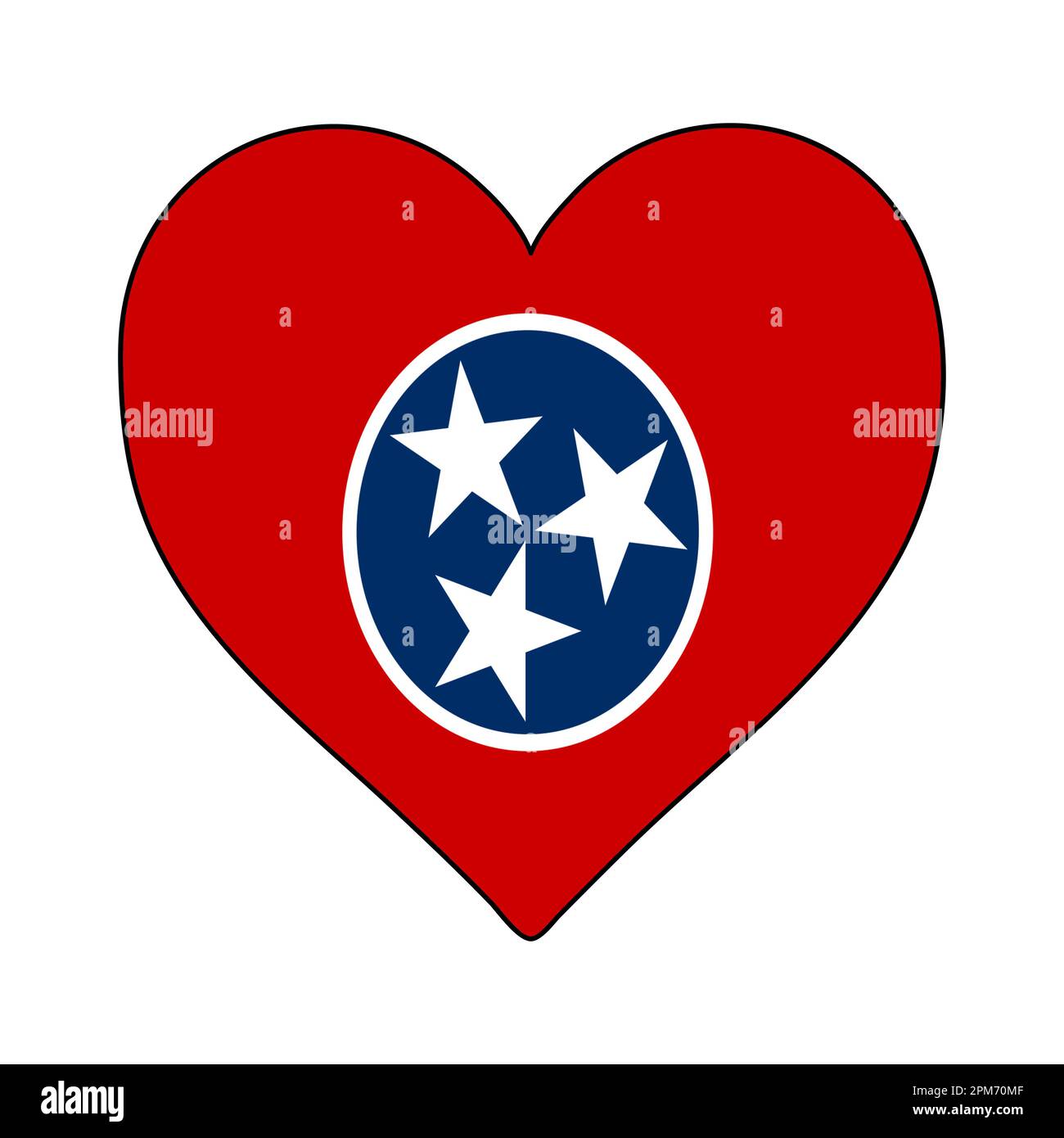 Tennessee state flags Stock Vector Images - Alamy