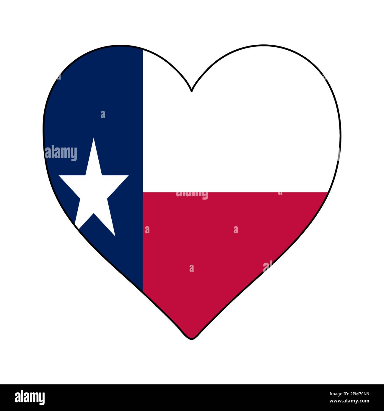Texas Heart Shape Flag. Love Texas. Visit Texas. Northern America ...