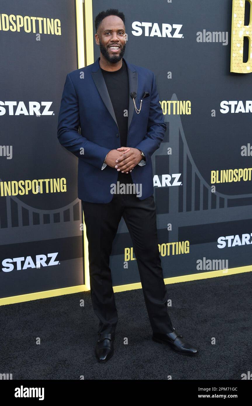 Lance Holloway arrives at the premiere of "Blindspotting" on Tuesday ...