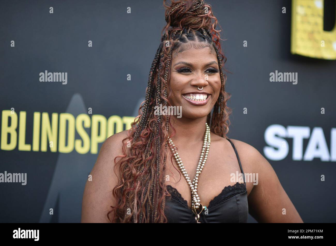 Candace Nicholas-Lippman arrives at the premiere of "Blindspotting" on ...