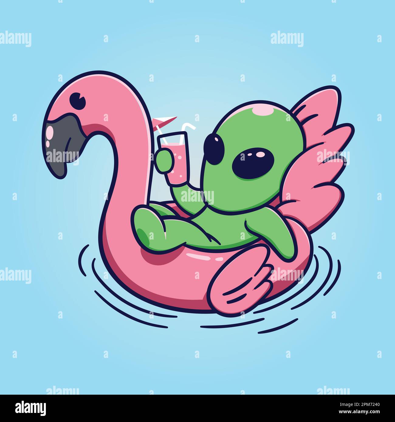 Ufo cute hi-res stock photography and images - Alamy