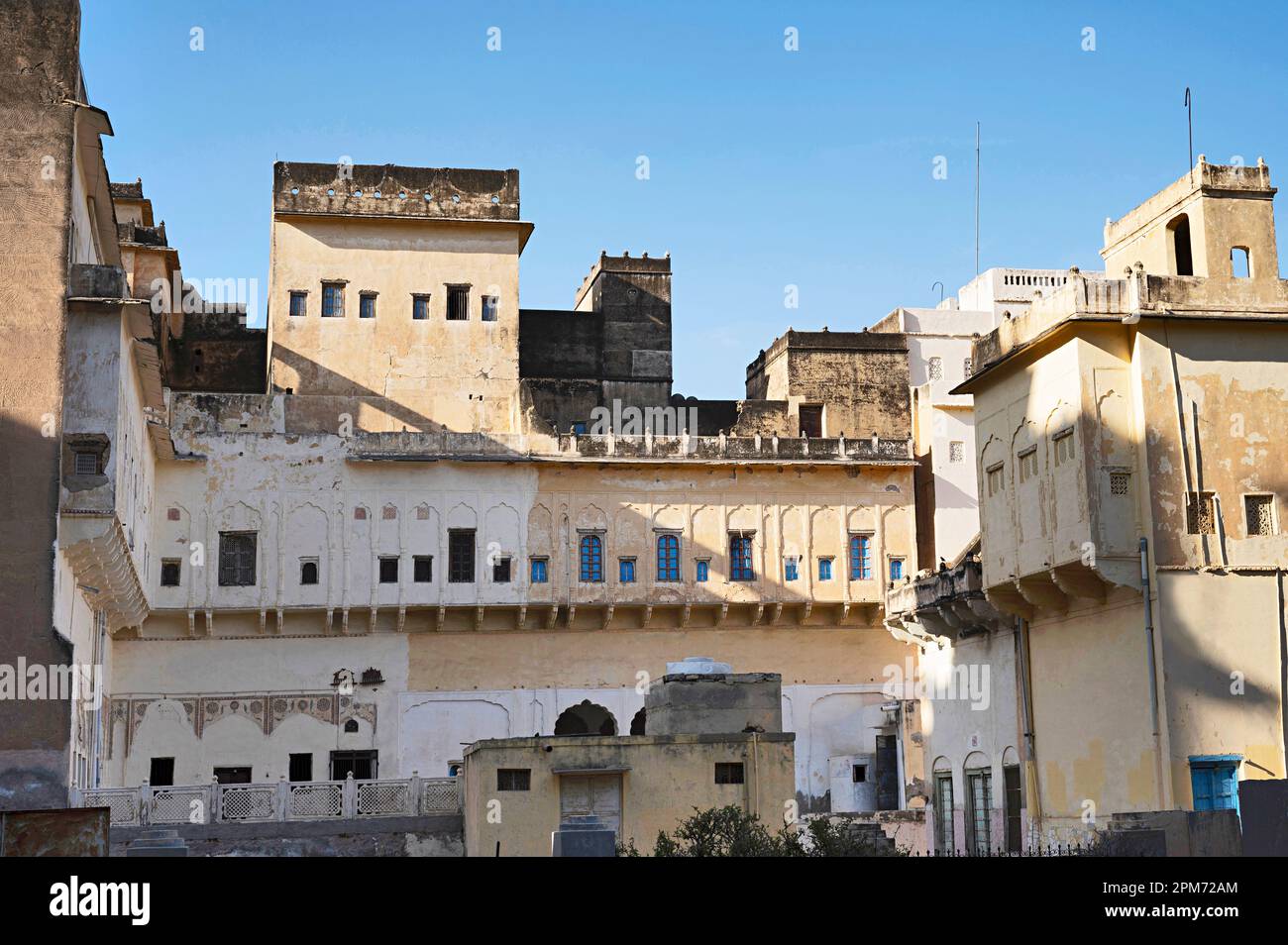 Interiors of Mahansar Castle built around 1768 A.D. In 2003 this castle ...