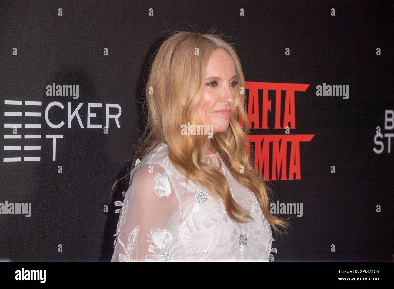NEW YORK, NEW YORK - APRIL 11: Toni Collette attends the "Mafia Mamma ...