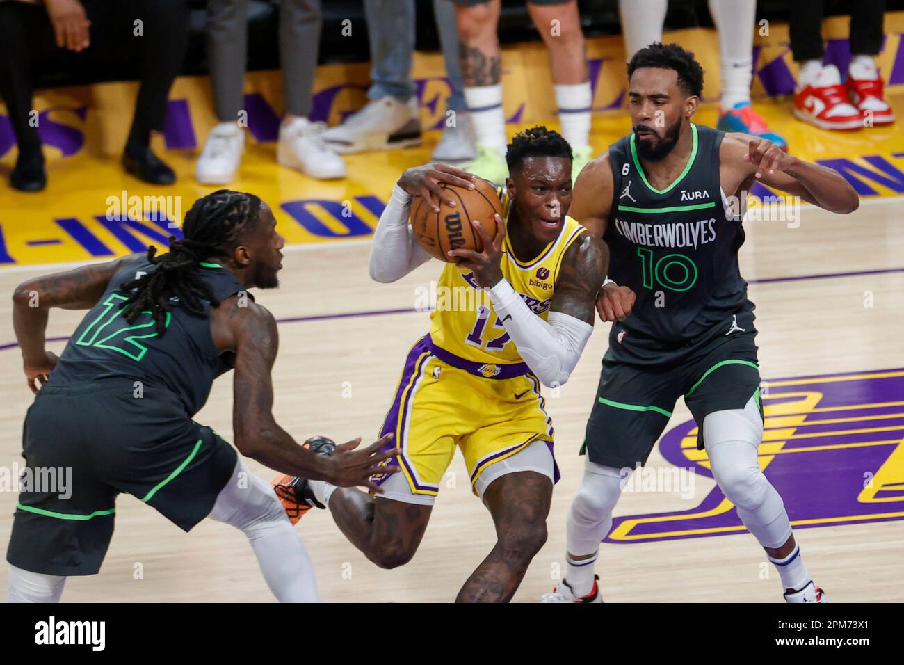 Los Angeles, California, USA. 11th Apr, 2023. Los Angeles Lakers guard ...