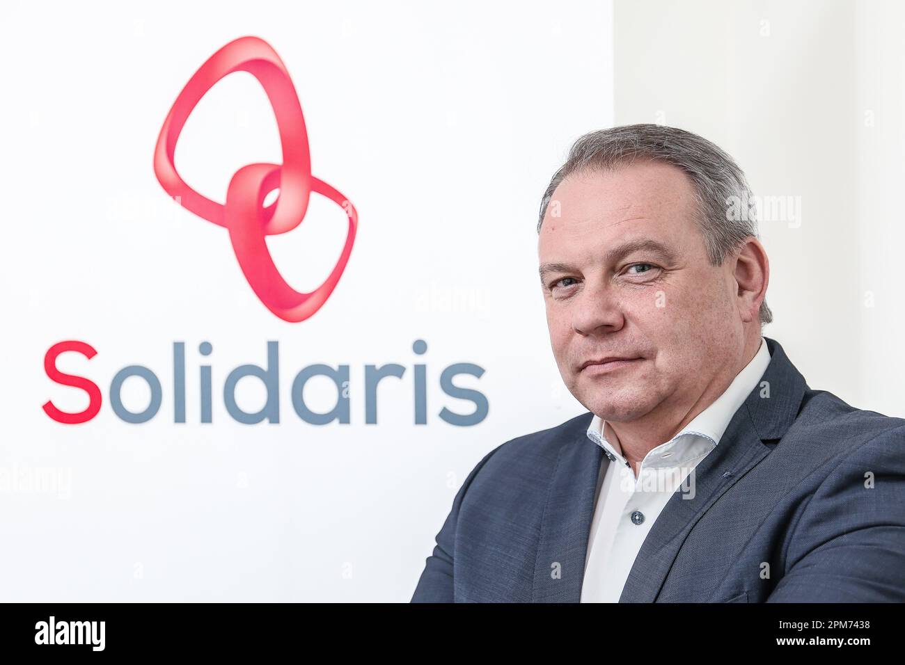 Namur, Belgium. 11th Apr, 2023. Solidaris Namur region general ...