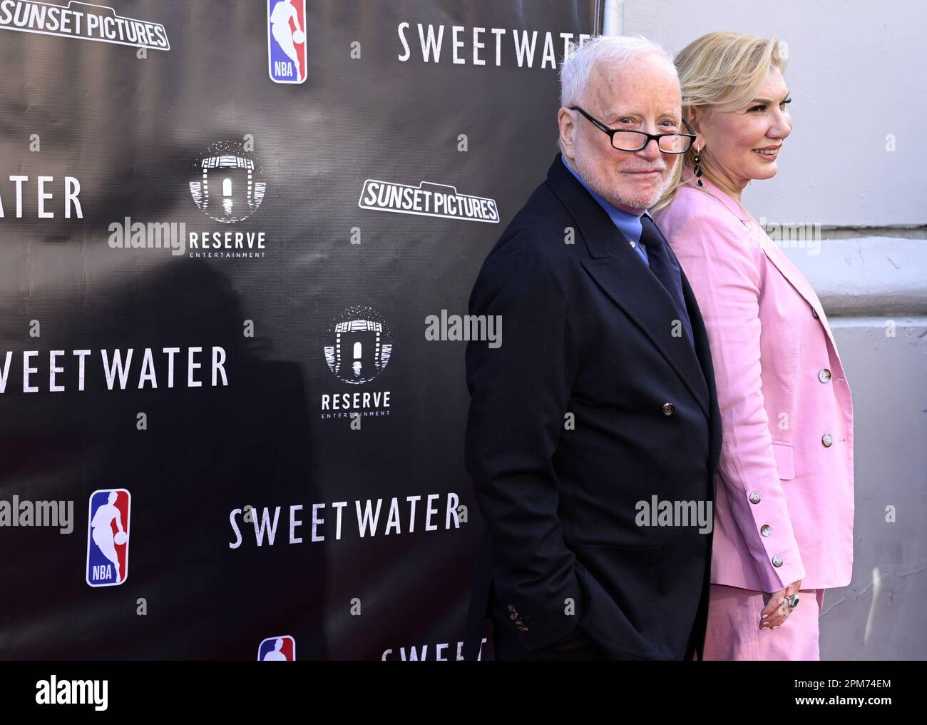 Richard Dreyfuss and his wife, Svetlana Erokhin attend the premiere of ...