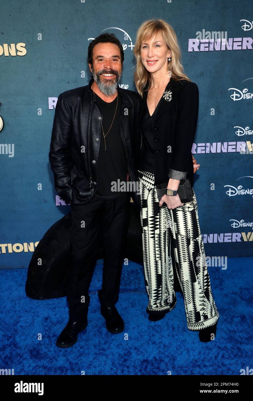 Los Angeles, California, USA. 11th Apr, 2023. Michael Irby, Susan Elena ...