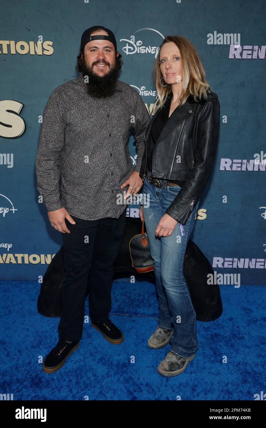 Los Angeles, California, USA. 11th Apr, 2023. Corey Ward Leigh, Merri ...