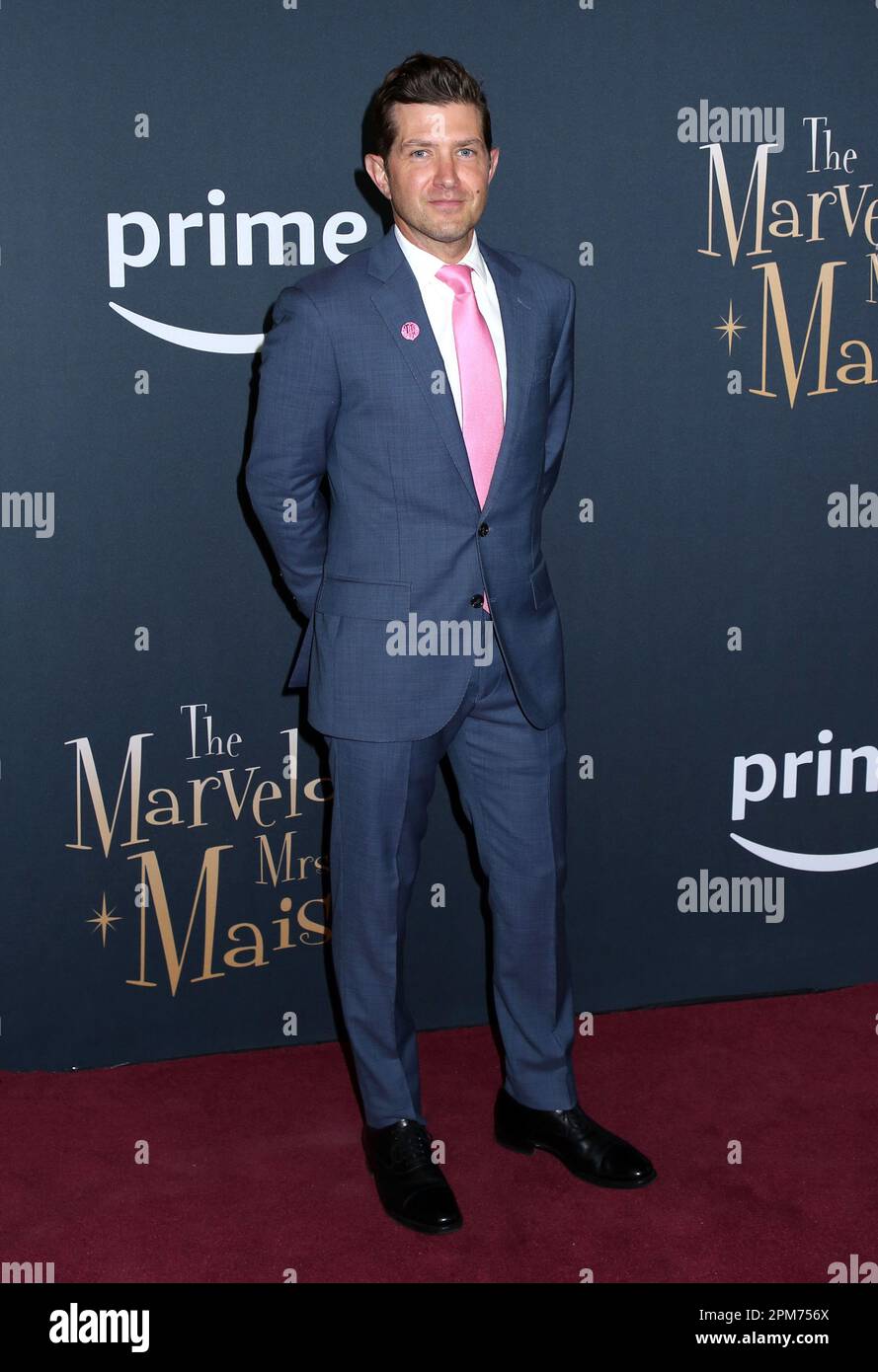 Joel Johnstone attending 'The Marvelous Mrs. Maisel' Season 5 Premiere held at The High Line ...