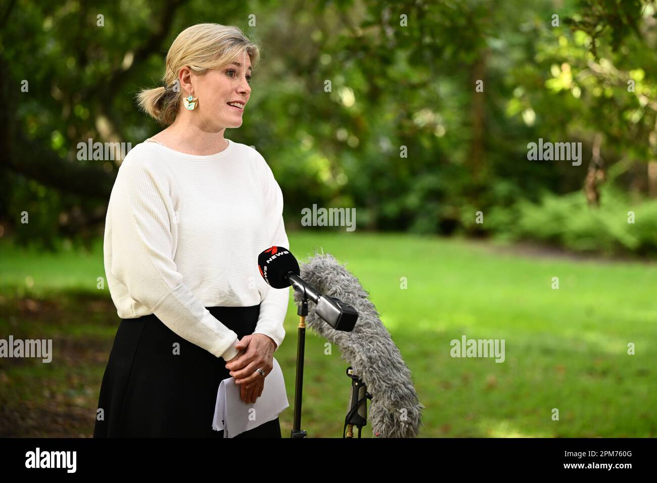 Victoria’s Deputy Chief Health Officer Dr Clare Looker speaks to media ...