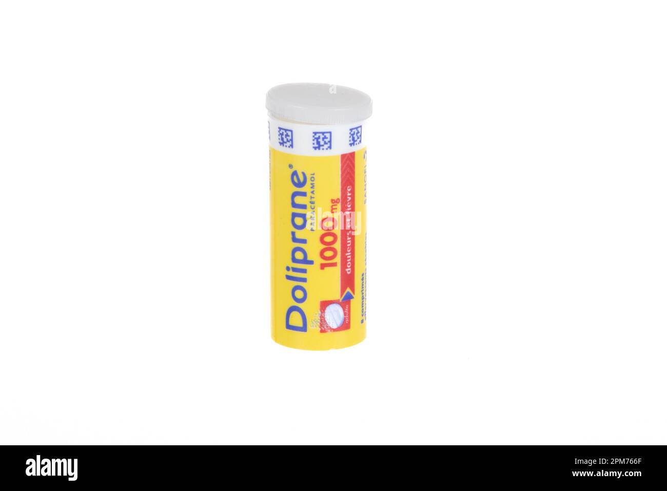 Bordeaux , Aquitaine France - 04 10 2023 : doliprane sanofi box of ...