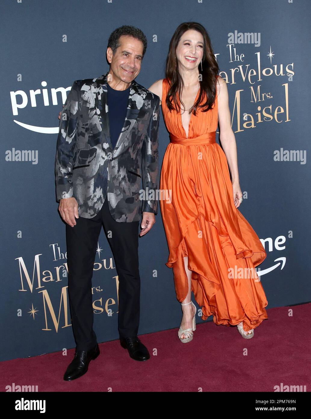 New York City, USA. 11th Apr, 2023. Tony Shalhoub and Marin Hinkle ...