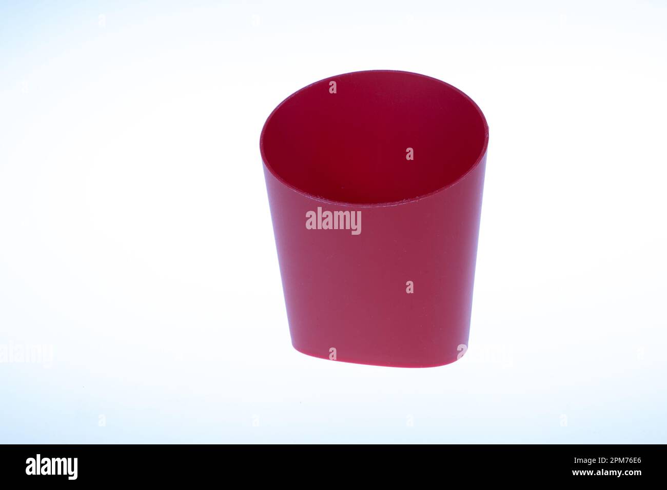 red pack French Fry Breaded Deep Fried on rigid red plastic fries ...