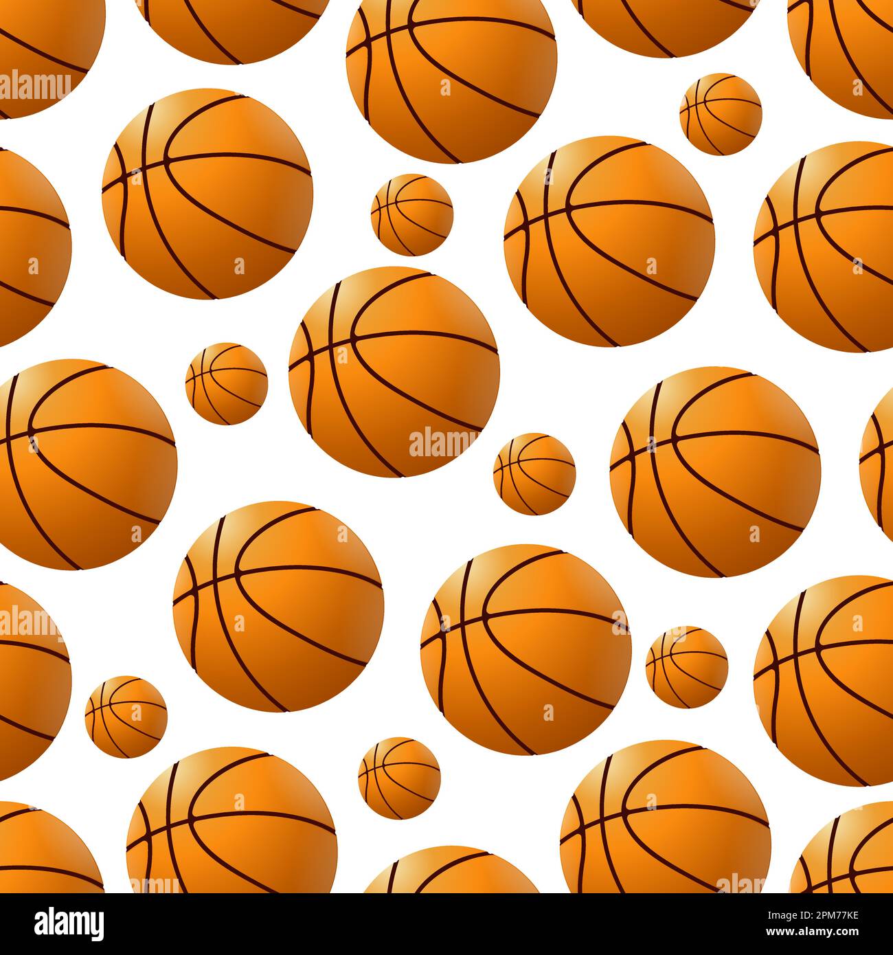 Basketball pattrent background Stock Vector Image & Art - Alamy