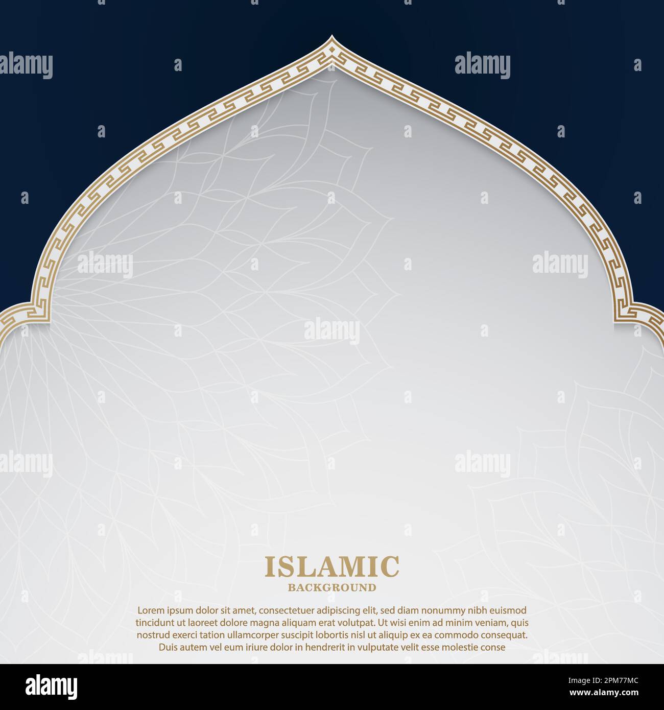 Islamic background vector vectors hi-res stock photography and images ...