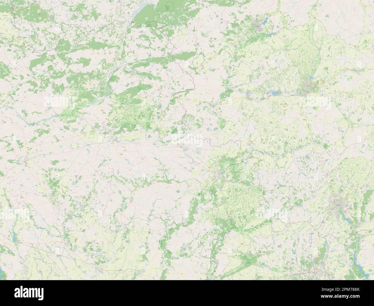 Sumy, region of Ukraine. Open Street Map Stock Photo - Alamy