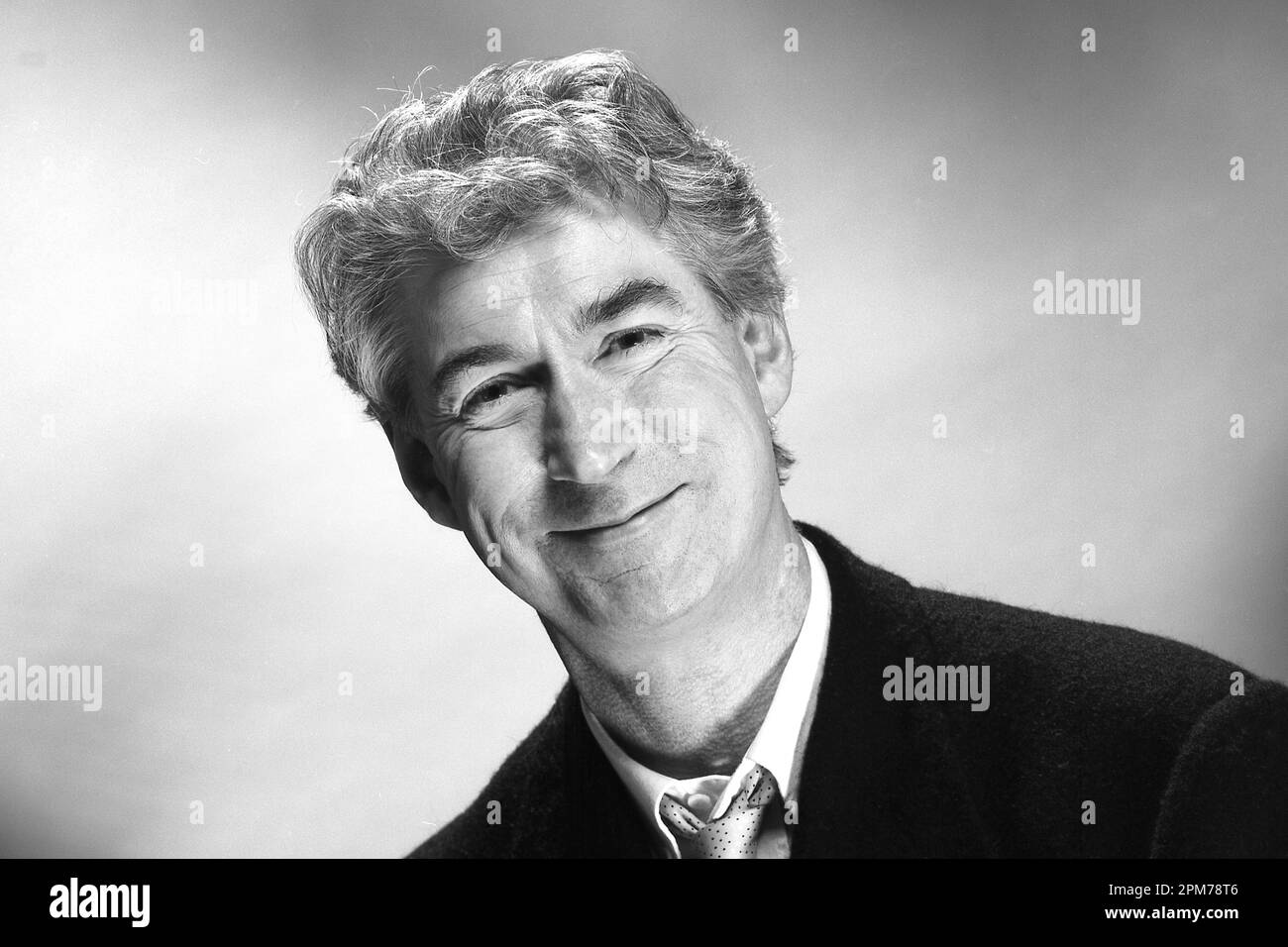 Geoffrey Burgon British composer Stock Photo - Alamy