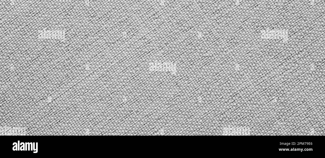 gray fabric texture woven from linen fiber as background Stock Photo ...