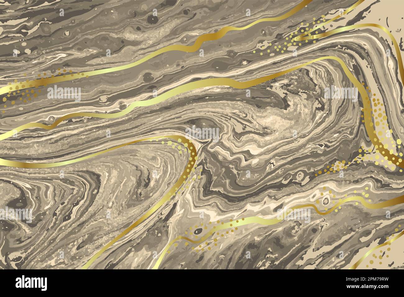 Light Beige and Gold Marble Vector Background Stock Vector Image & Art ...