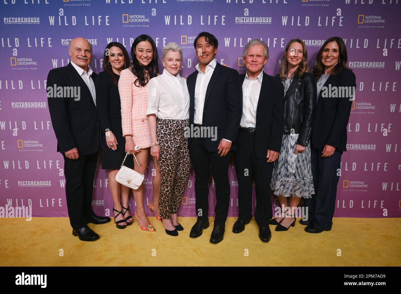 NEW YORK - APRIL 11: Bob Eisenhardt, Courteney Monroe, Chai Vasarhelyi ...