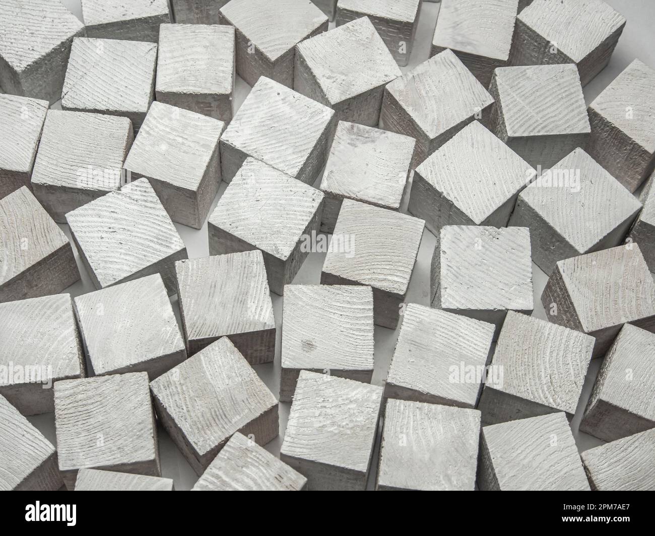 Colorful pine cubes.Colorful wooden textures. Pine texture painted in ...