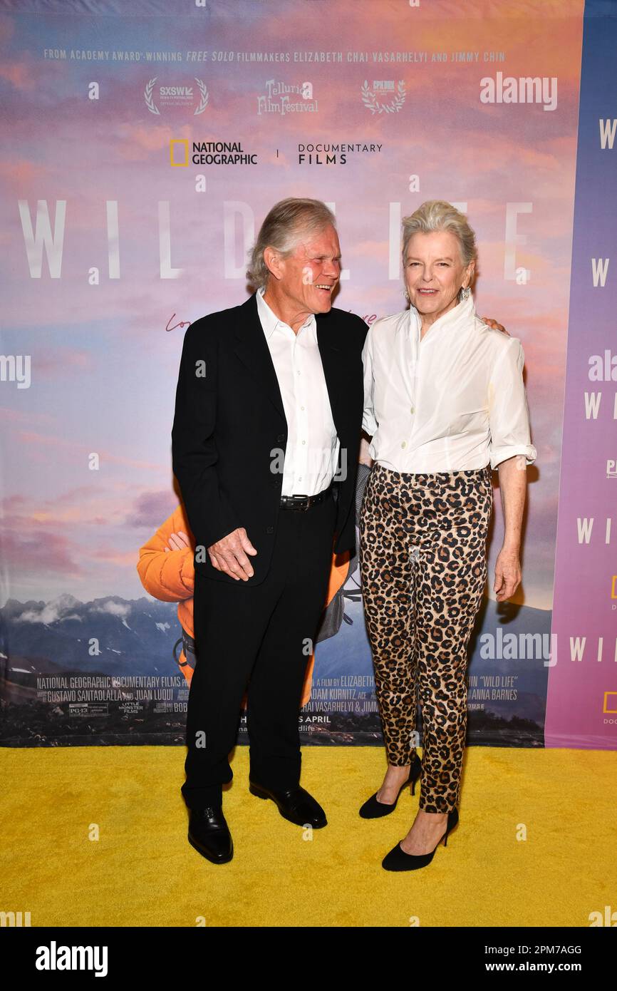 New York, USA. 11th Apr, 2023. NEW YORK - APRIL 11: Rick Ridgeway and ...