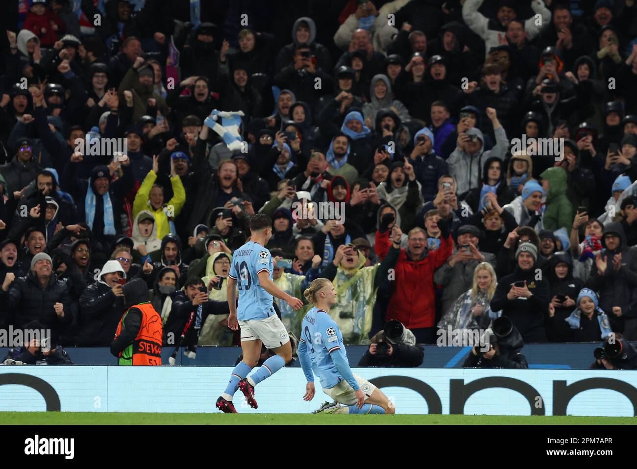 Manchester City v Bayern Munich, UEFA Champions League, Quarter Final ...