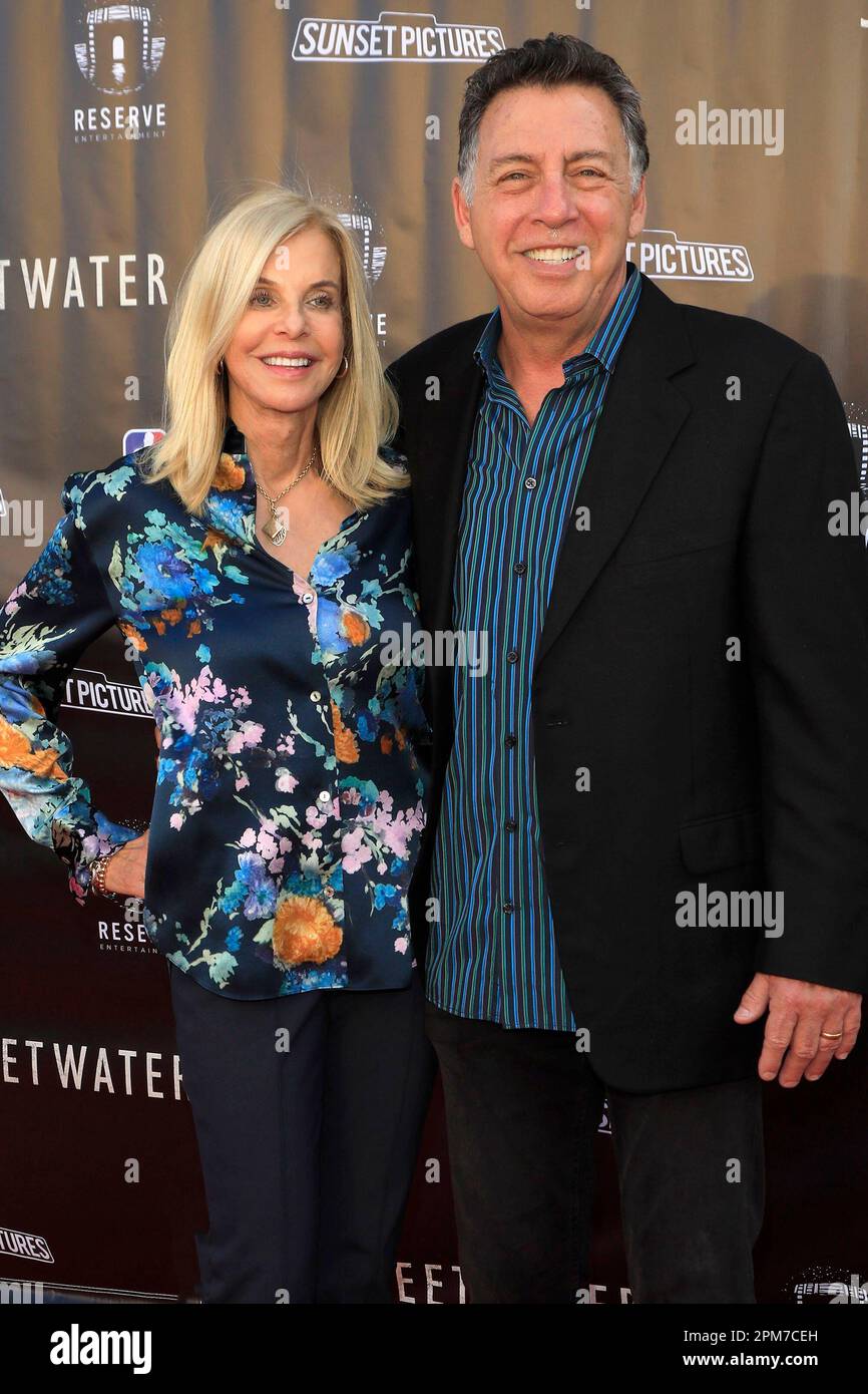 Los Angeles, CA. 11th Apr, 2023. Tim Moore, wife at arrivals for ...