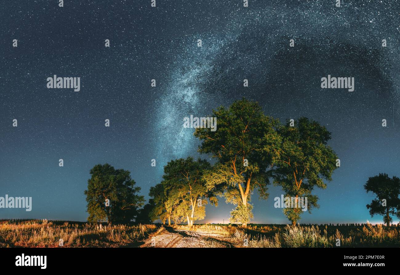 Cosmic panorama hi-res stock photography and images - Alamy