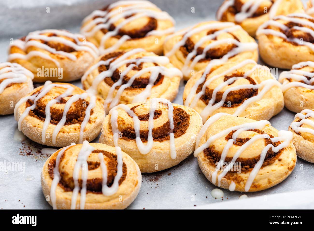 still life of cinnamon rolls Stock Photo - Alamy