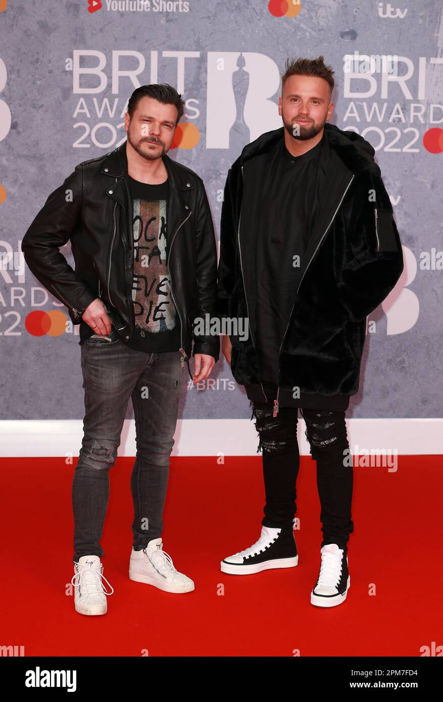 ATB and Topic attends The BRIT Awards 2022 at the O2 arena in London ...