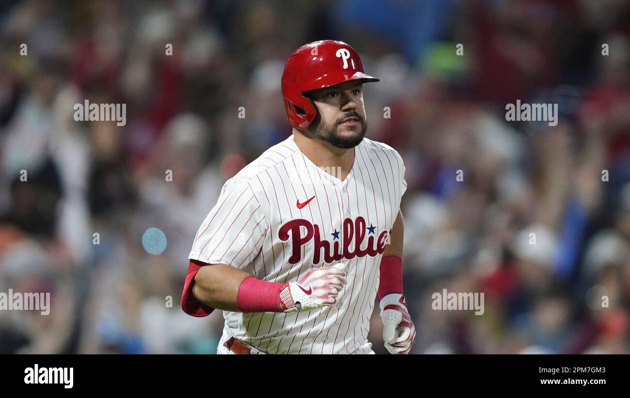 Philadelphia Phillies' Kyle Schwarber during the sixth inning of a ...