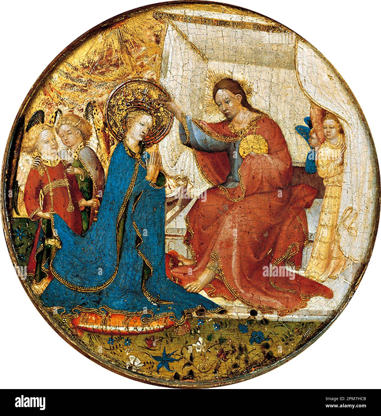 Coronation of Mary – Master of the Coronation of the Virgin, around ...