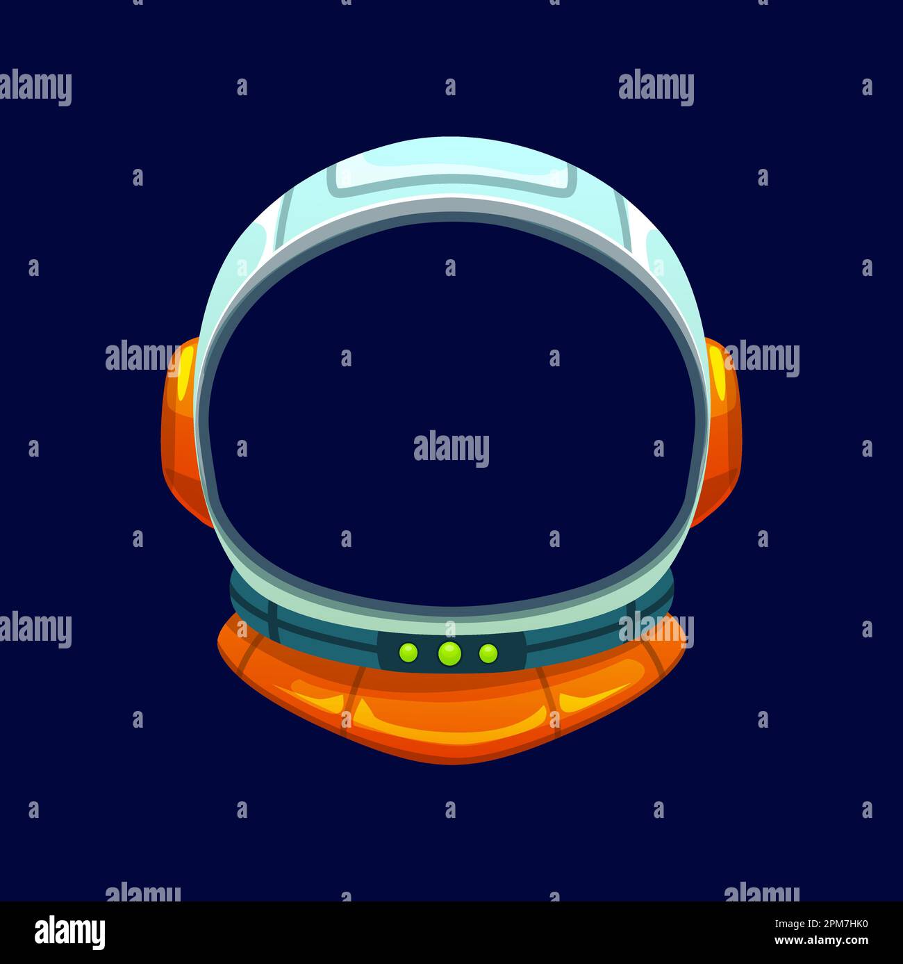 Spaceman cosmonaut mask, vector kids astronaut space helmet for photo ...