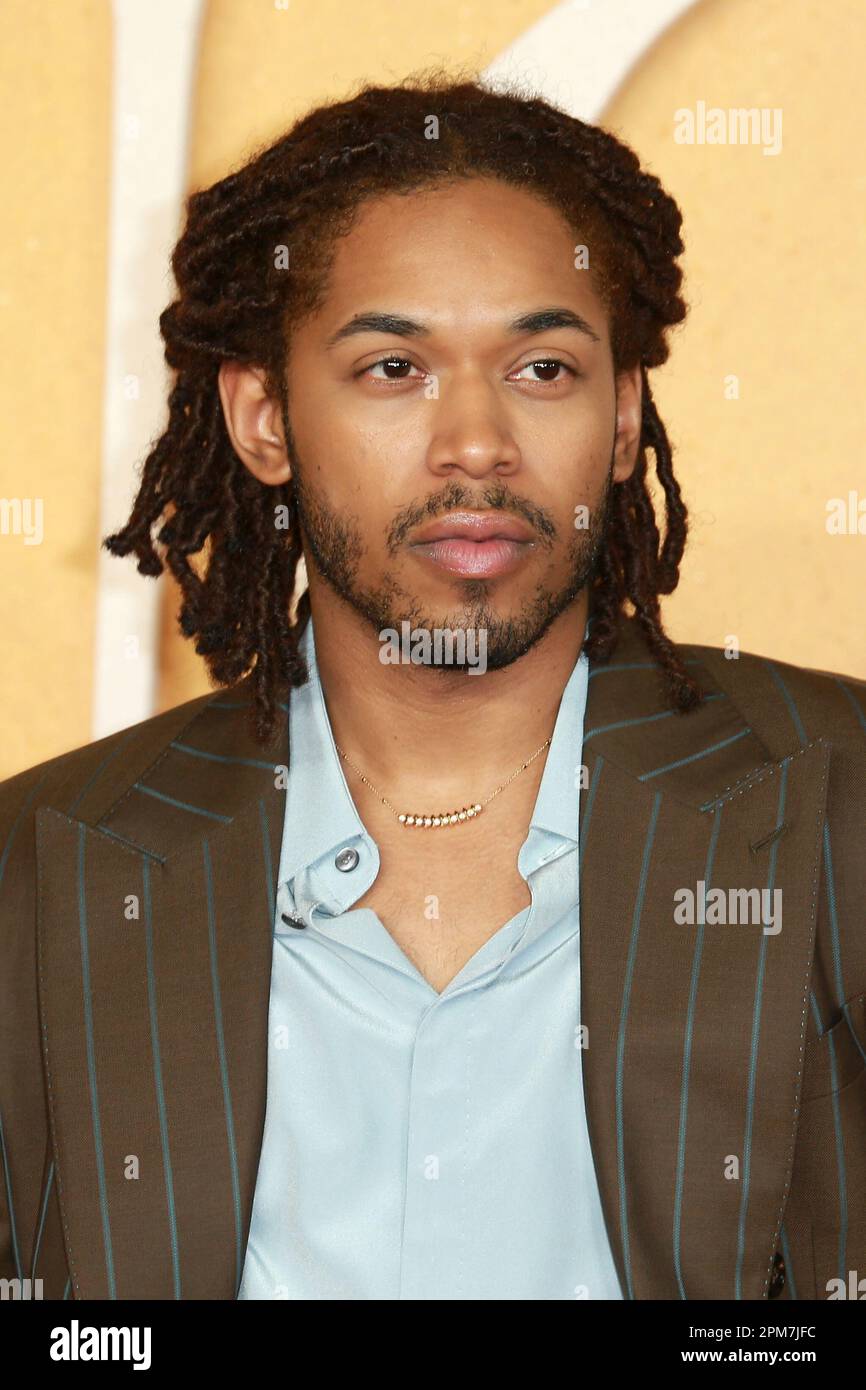 Kelvin Harrison Jr. attends the UK Premiere of "CYRANO" at Odeon Luxe ...